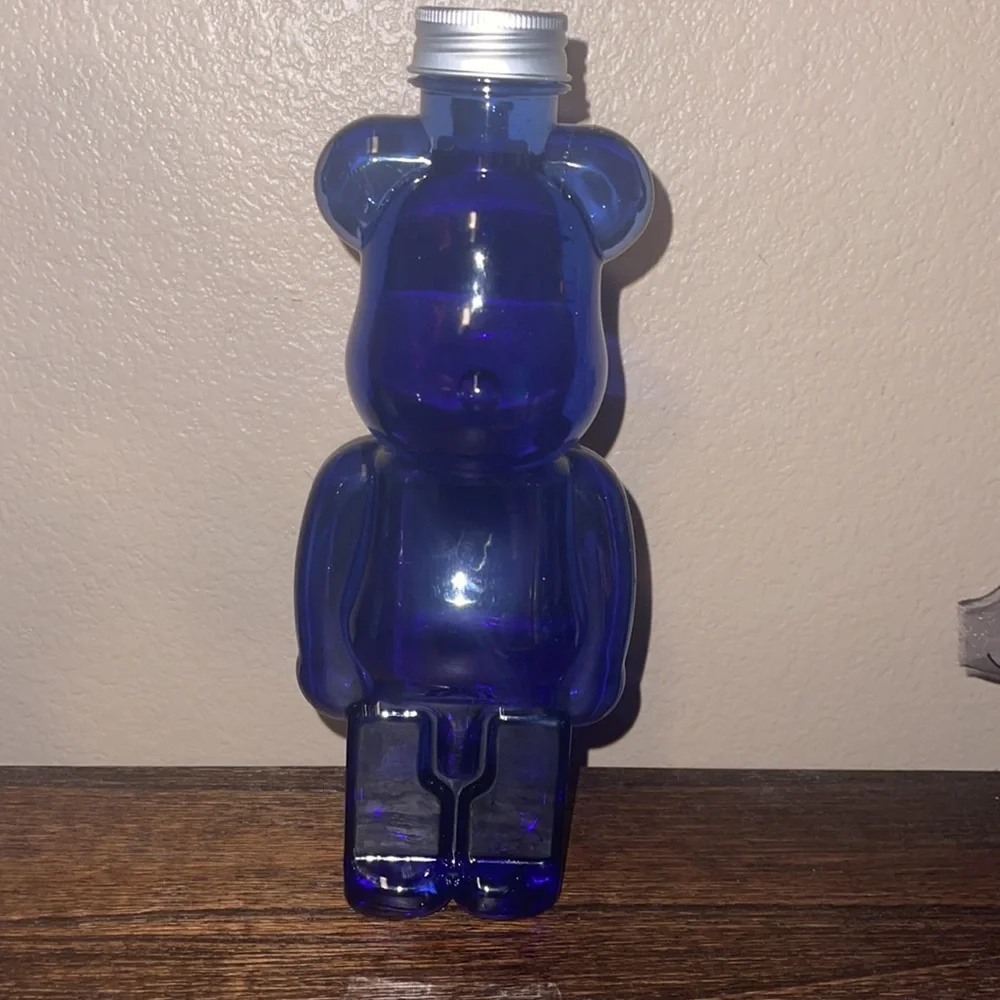 Kitchen | Brand New Medicom Bearbrick Clear Plastic Water Bottle 24oz ...